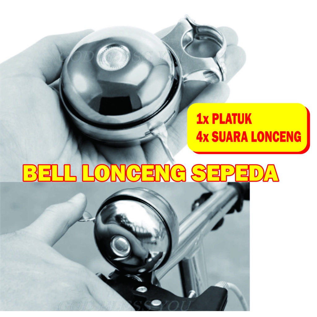 Jual BELL Bel Lonceng Tlakson Sepeda Klasik Ontel Vintage Commuter ...