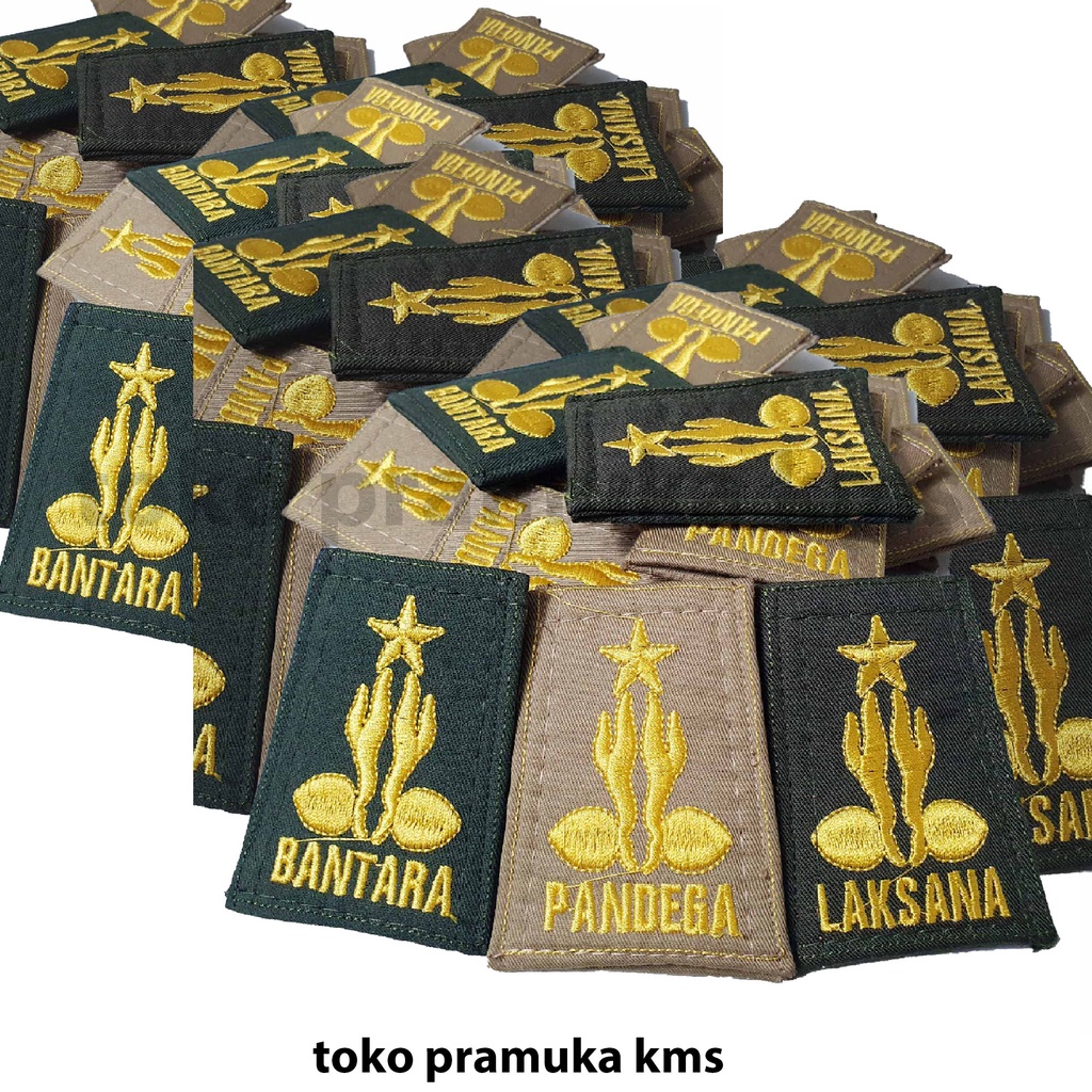 Jual Tku Bantara Laksana TAHAN AIR Pandega bordir 1 pasang 2pcs Evolet ...