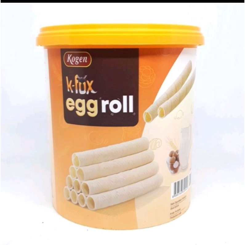 Jual Kogen K-Fox Egg roll dan wafer 300 gram | Shopee Indonesia