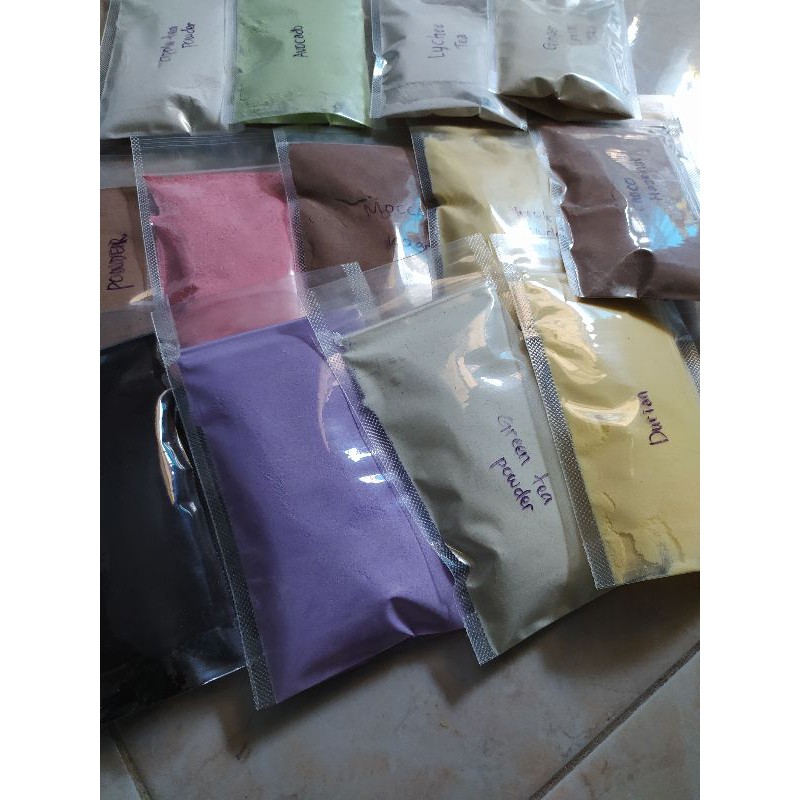 Jual Bubuk Essens Pure/Perisa strawberry Taro Tiramisu Red Velvet ...