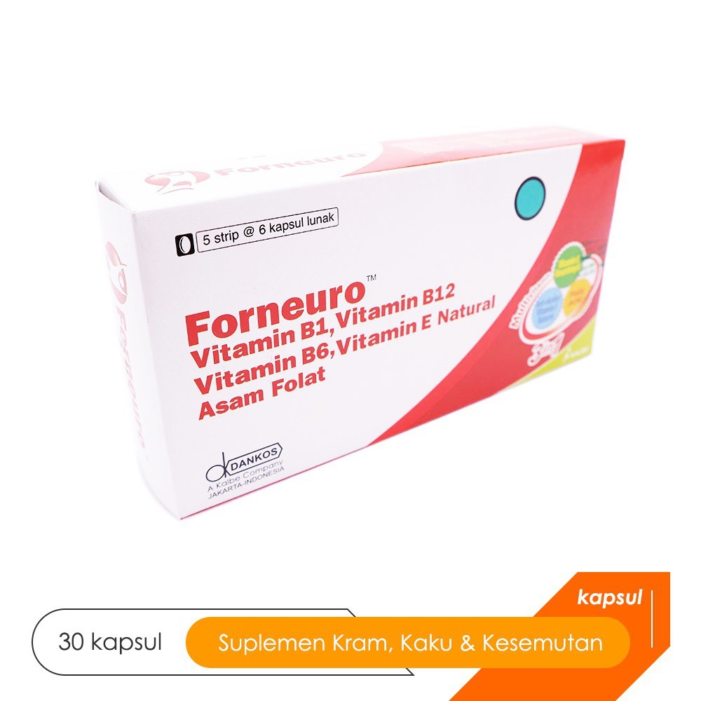 Jual Forneuro 30 kapsul Suplemen pencegahan dan pengobatan Anemia ...