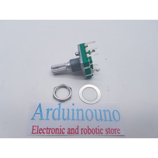 Jual EC-16 Rotary Encoder EC16 Audio Potensiometer 5p Plum Handle 20mm ...