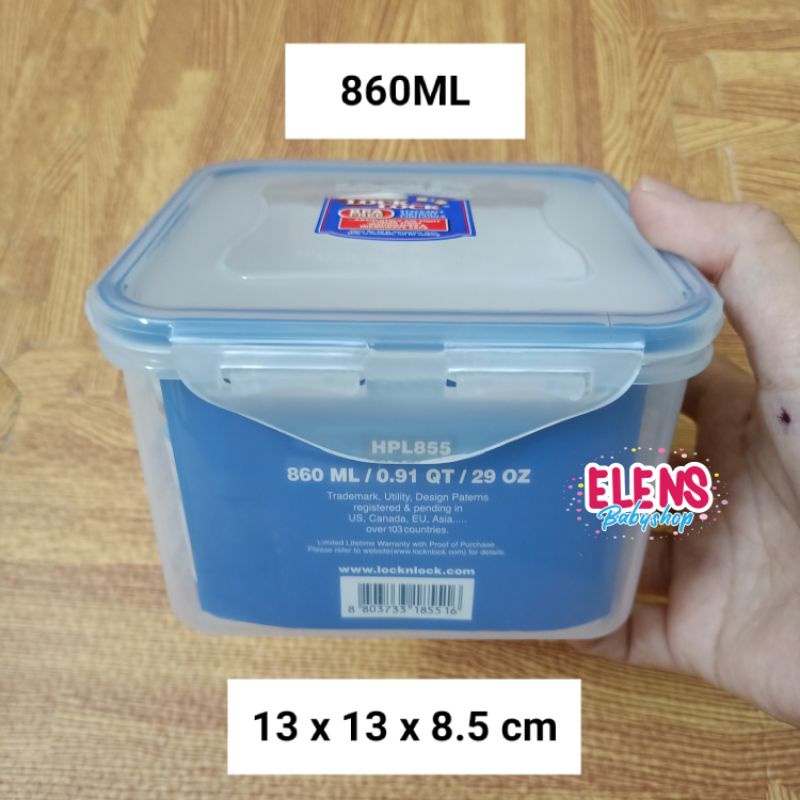 Jual Lock & Lock container makanan kotak makan wadah plastik anti ...