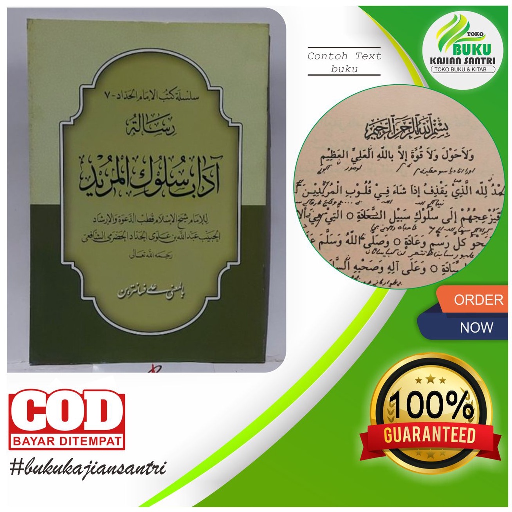 Jual risalah adabu sulukil sulukil murid makna pesantren petuk adab | Shopee Indonesia