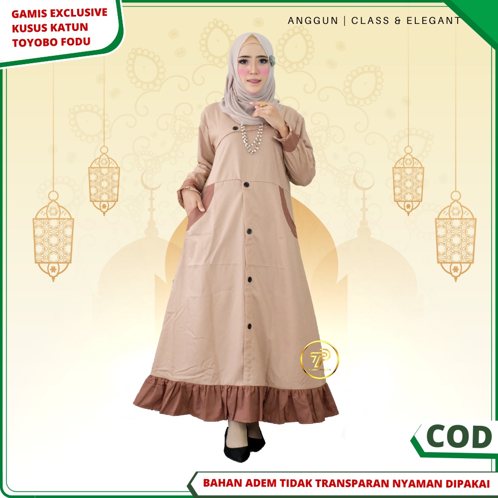 Jual Baju Gamis Wanita Perempuan Remaja Cewek Dewasa Terbaru Kekinian ...