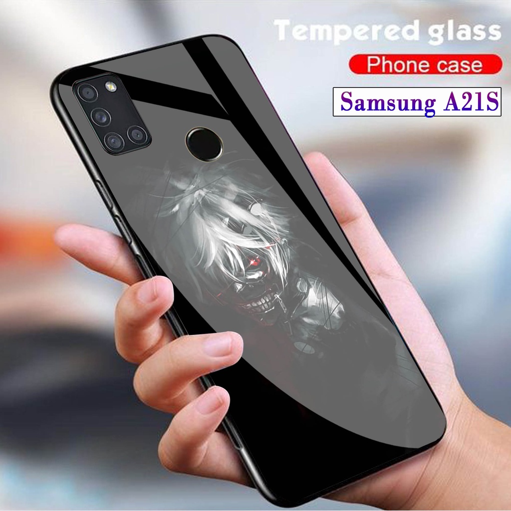 Jual Softcase Glass Kaca SAMSUNG A21S - Case Hp Pelindung Handphone ...