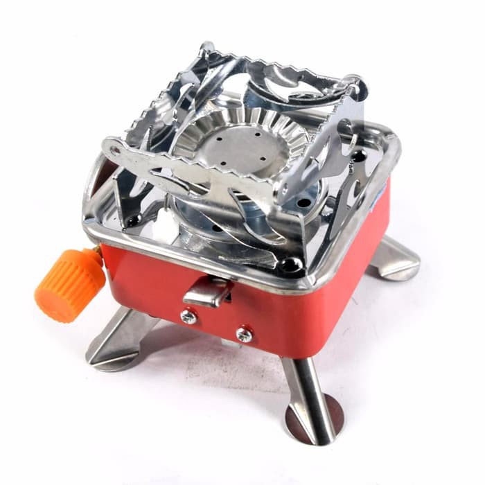 Jual Kompor Camping K-202 / MA-100S Mini Portable Stove Gas | Shopee Indonesia