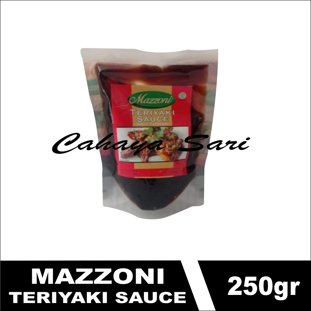 Jual MAZZONI SAUS TERIYAKI 250G | Shopee Indonesia