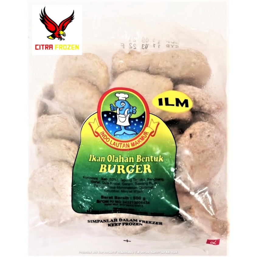 Jual ILM Ikan Olahan Bentuk Burger | Shopee Indonesia