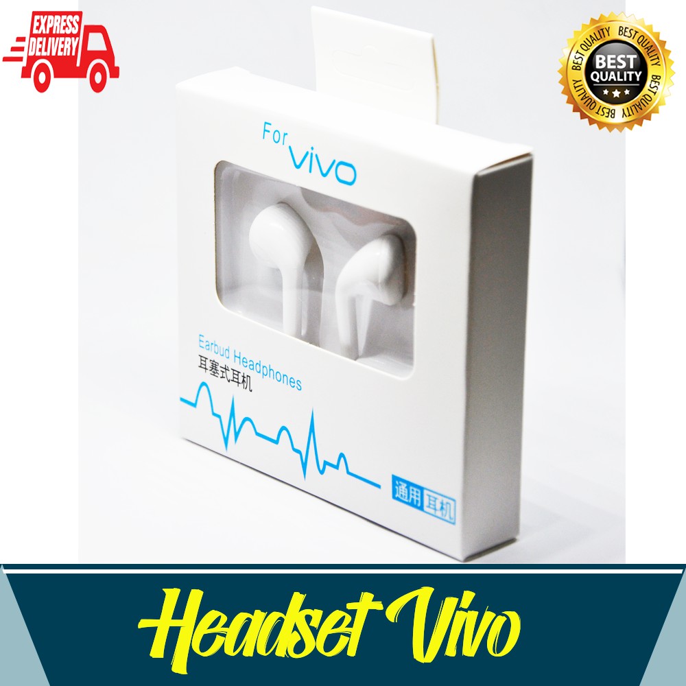 Jual Aldora Headset Merk Vivo Earphone Handfree Semua Tipe With Jack ...