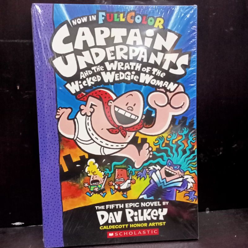 Jual CAPTAIN UNDERPANTS #5: WRATH OF THE WICKED WEDGIE WOMAN COLOR ...