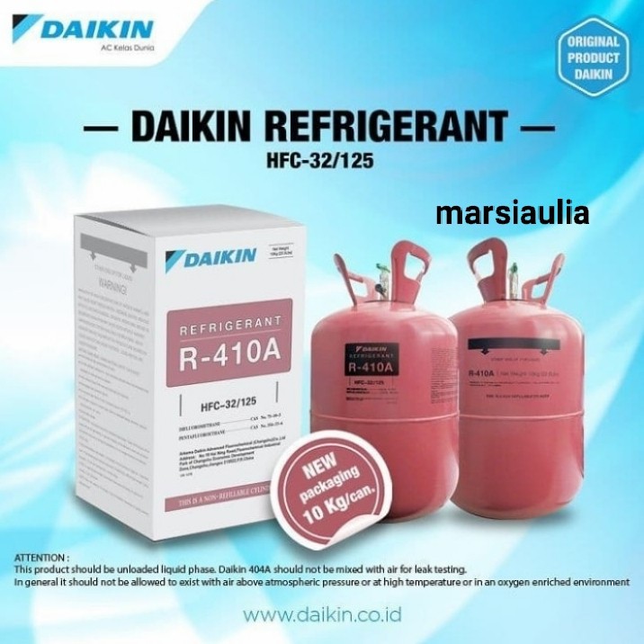Jual freon daikin r410 10kg original freon r410 atau daikin DSP 11.3kg r410a 410a ori PROMO ...