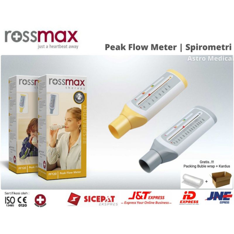 Jual Rossmax PF120A/ PF120C Peak Flow Meter | spirometri | Shopee Indonesia