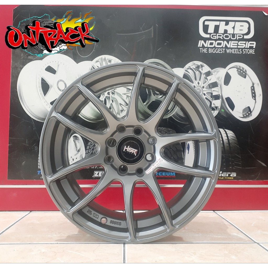 Jual velg mobil ayla r15 / velg mobil agya r15 type hsr kamikaze r15 ...