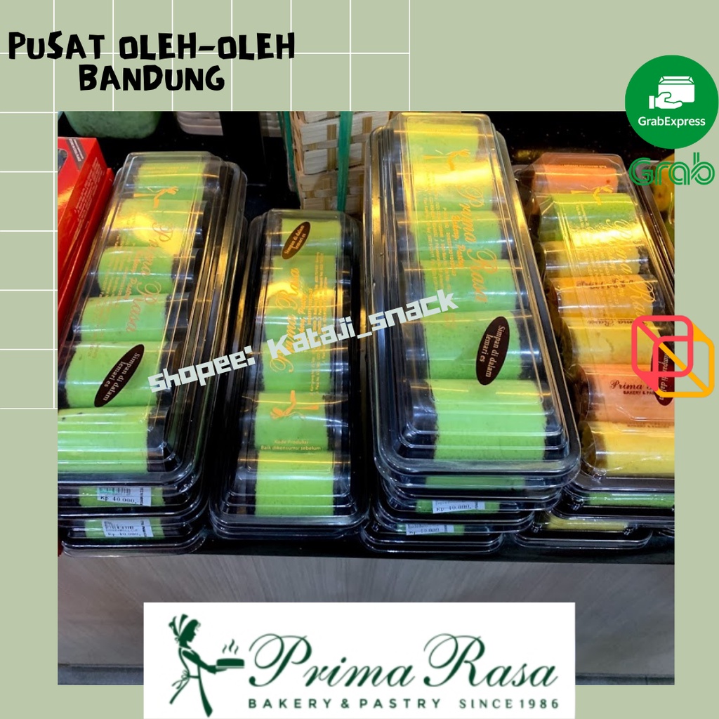 Jual PRIMARASA BANANA ROLL PANDAN / BANANA ROLL KEJU | Shopee Indonesia