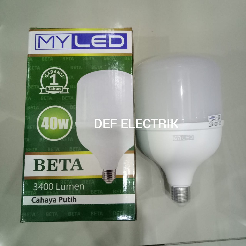 Jual Lampu LED 40 watt cahaya putih | Shopee Indonesia