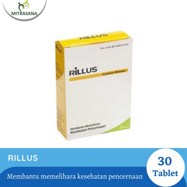 Jual Rillus - Suplemen Probiotik untuk Pencernaan | Shopee Indonesia
