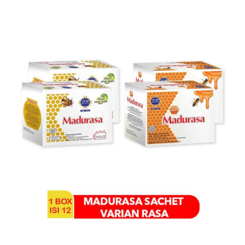 Jual Madurasa isi 12 - Madu Rasa - Box 12s Original Jeruk | Shopee Indonesia