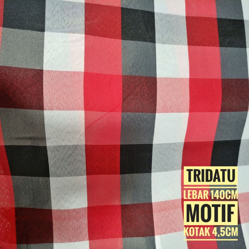 Jual Kain Poleng kotak Bali per 0,5 meter | Shopee Indonesia
