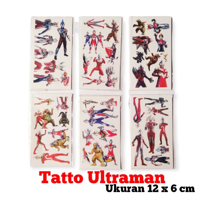 Jual Mainan Stiker Tato Ultraman Murah | Shopee Indonesia