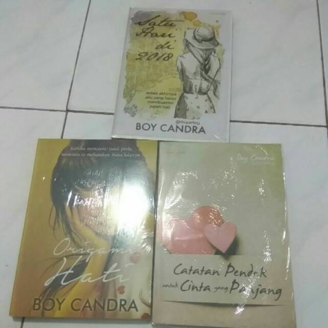 Jual PAKET 3 NOVEL BOY CHANDRA | Shopee Indonesia
