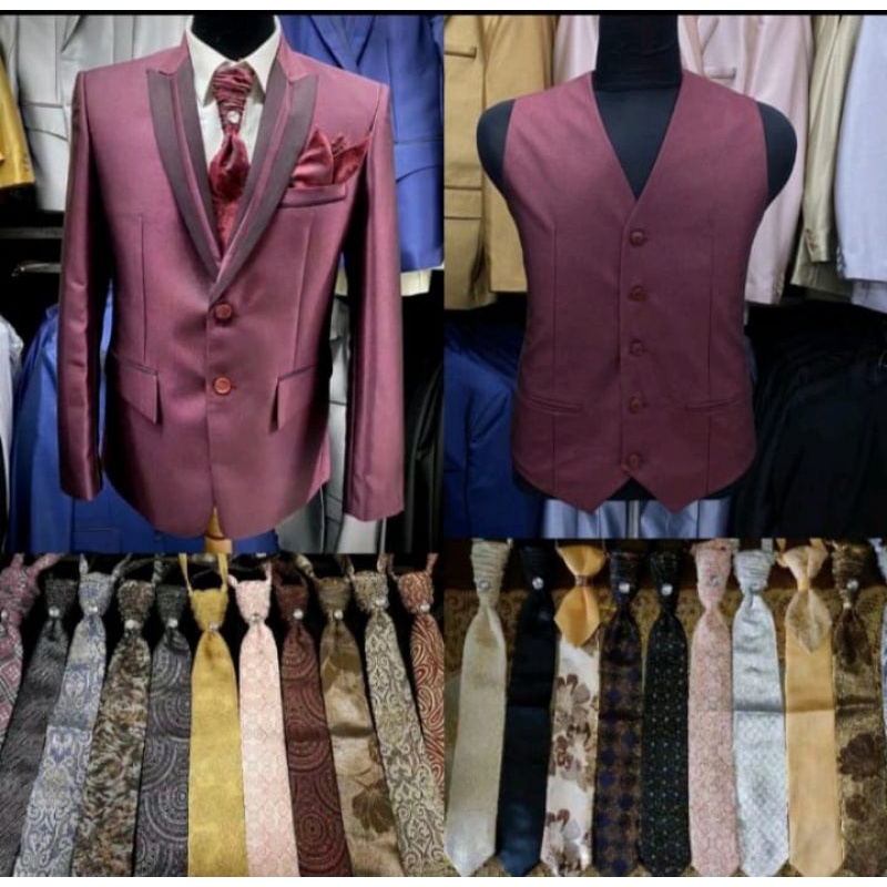 Jual jas komplit premium jas kantor jas wedding jas formal | Shopee ...