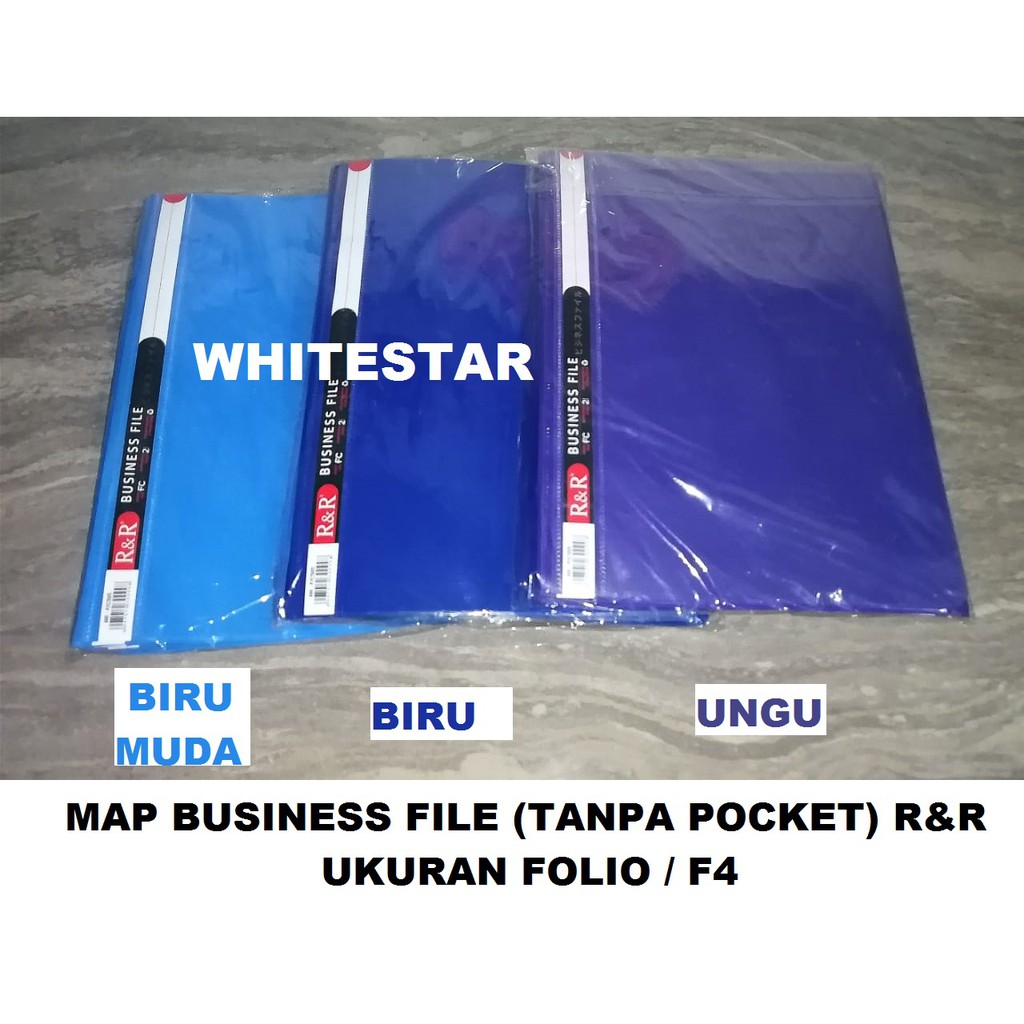 Jual Map Plastik Business File Acco Tanpa Kantong Randr Ukuran Folio