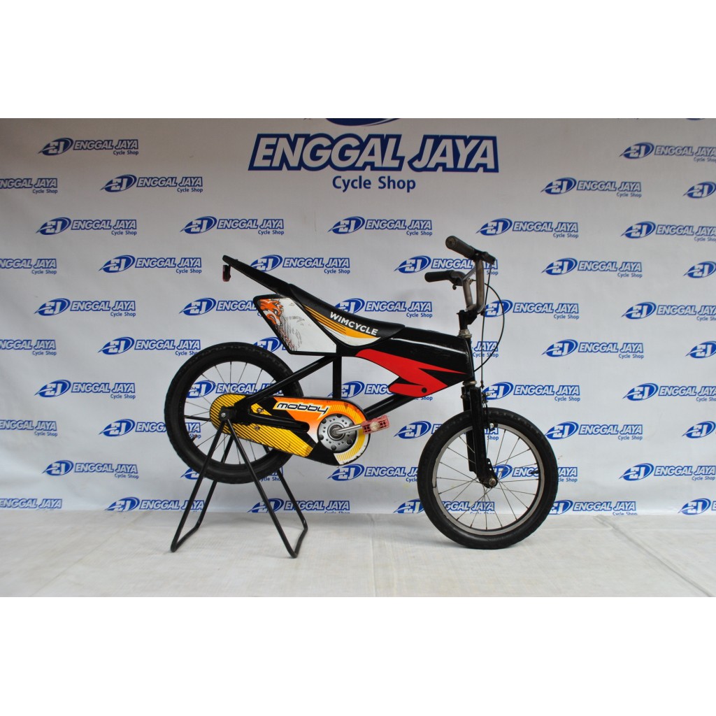 Jual Sepeda Anak BMX Wim Cycle Mobby 16 Inch - Wimcycle Mobby | Shopee ...
