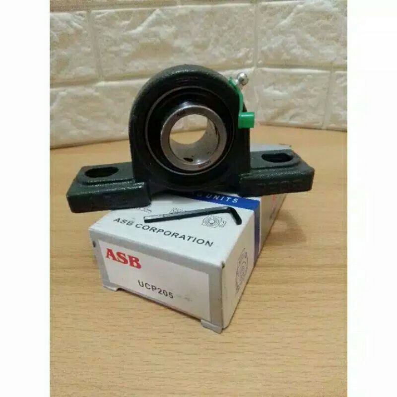 Jual Pillow Block Bearing UCP 205 Shaft As 25 mm ASB Pilow Blok Bering ...