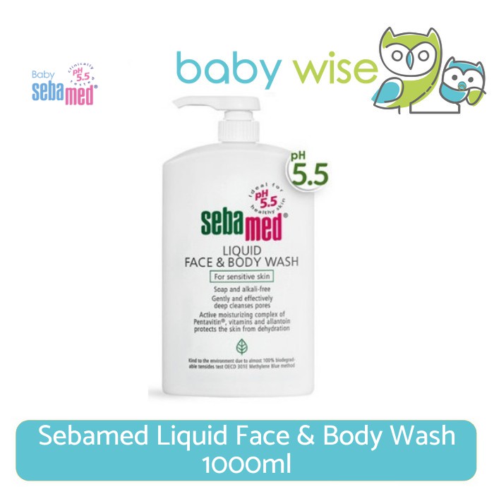 Jual Sebamed Liquid Face & Body Wash 1000ml | Shopee Indonesia