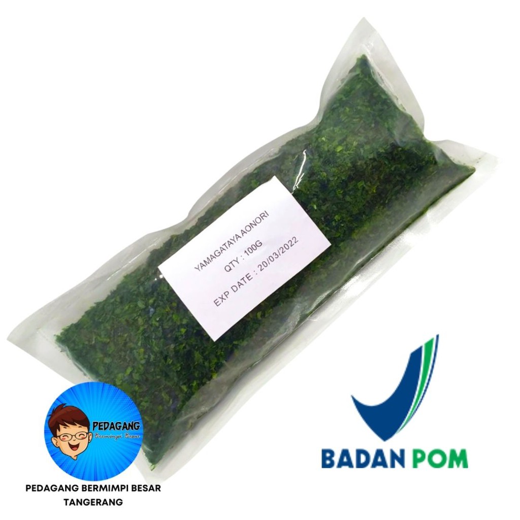 Jual Aonori 100gr / Rumput Laut Bubuk 100 gram / Seaweed Flakes Ao Nori ...