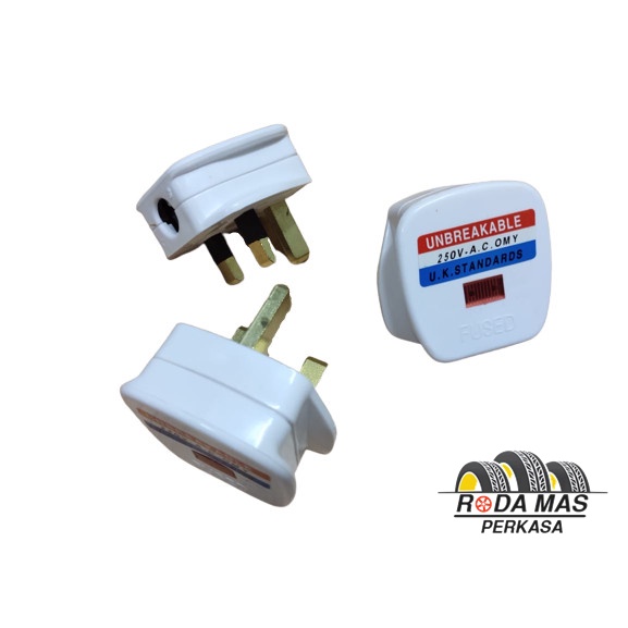 Jual Steker AC Arde 7110 Colokan Kontak Kaki 3 Kuningan Pioline RMP ...