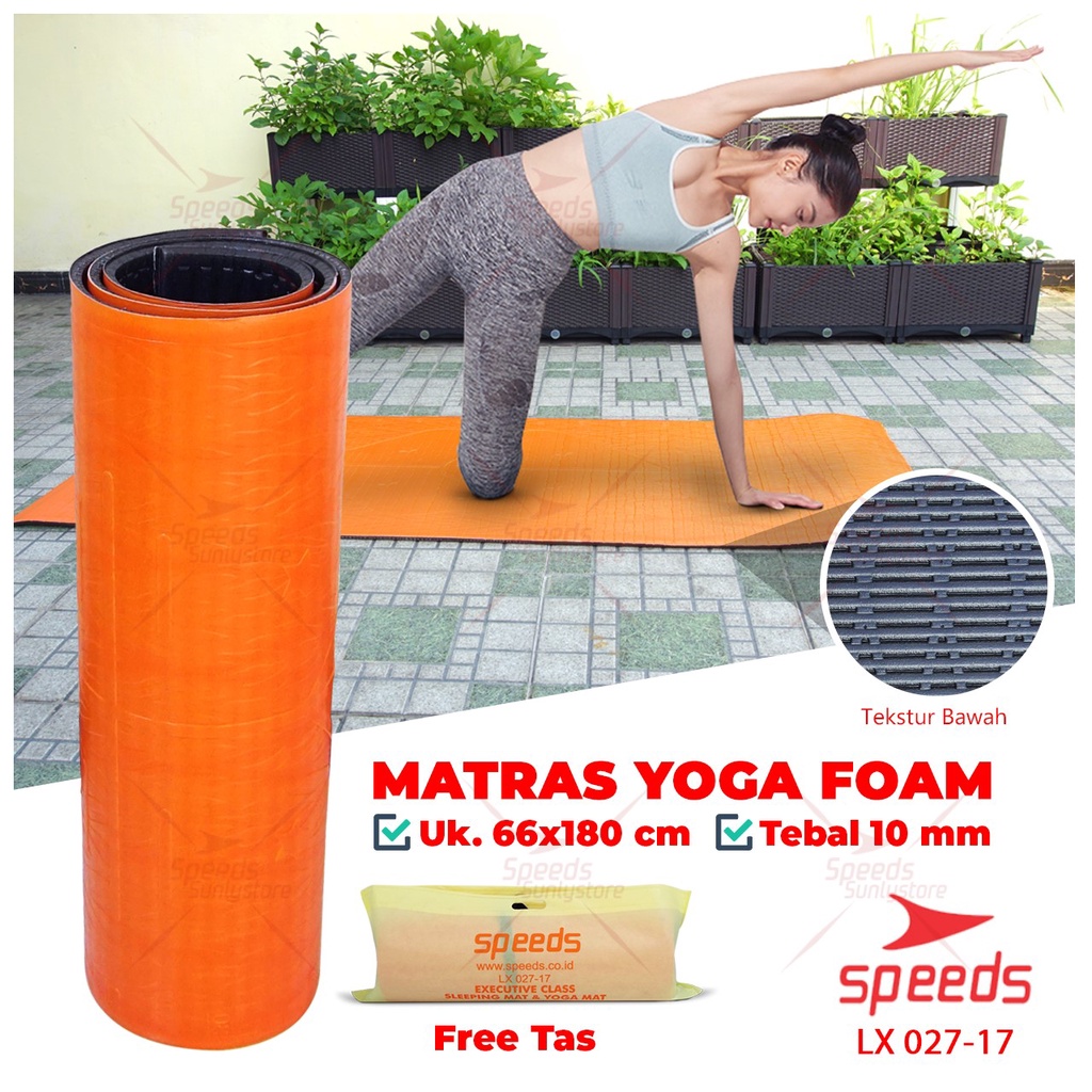 Jual SPEEDS Matras Lipat Duduk Polos XPE Olahraga Yoga Baby Tebal ...