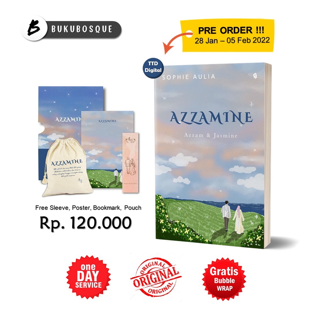 Jual Azzamine : Azzam & Jasmine - Sophie Aulia (edisi tanda tangan ...