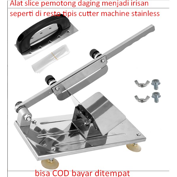 Jual Alat slice pemotong daging menjadi irisan seperti di resto tipis ...