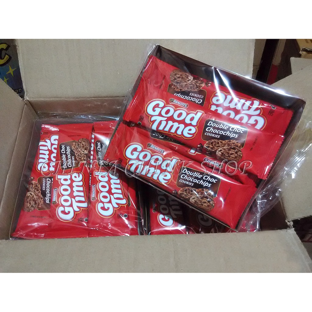 Jual GoodTime Cookies Coklat Isi 12pcs x 17g | Shopee Indonesia