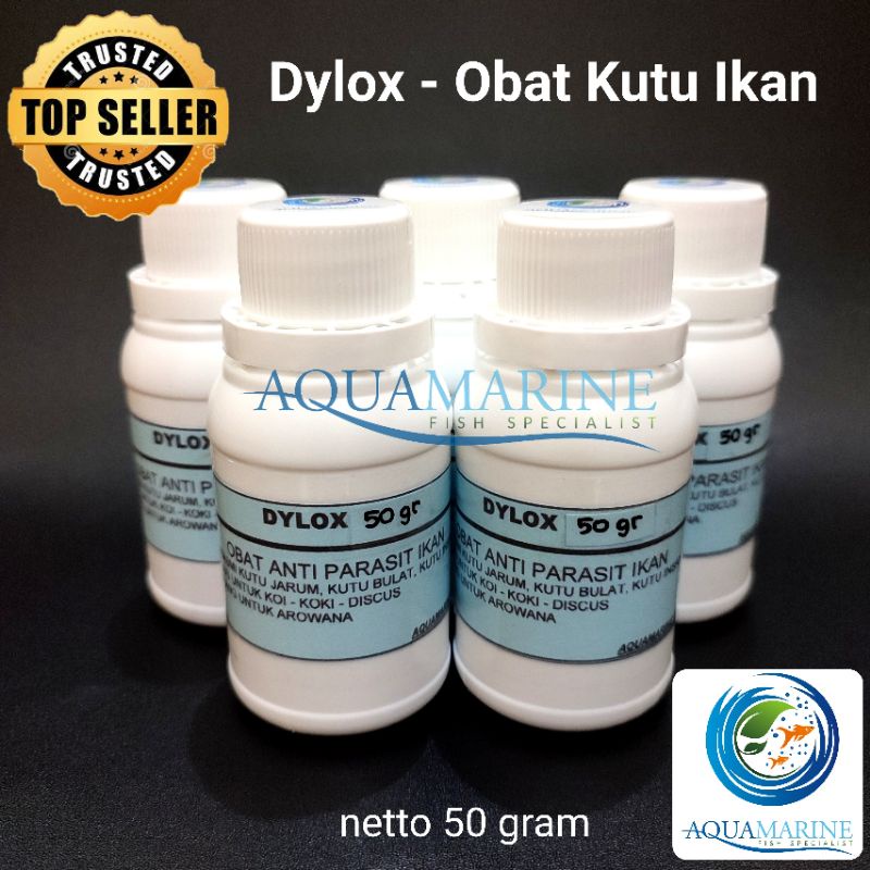 Jual DYLOX Obat Kutu Ikan Koi Koki Discus Obat Anti Kutu dan Parasit ...