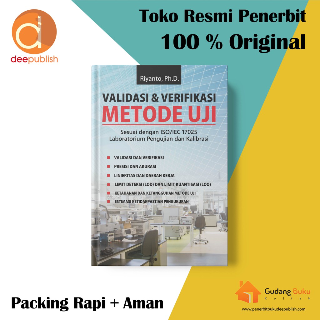 Jual Buku Validasi & Verifikasi Metode Uji | Shopee Indonesia Jual Buku Validasi & Verifikasi Metode Uji | Shopee Indonesia
