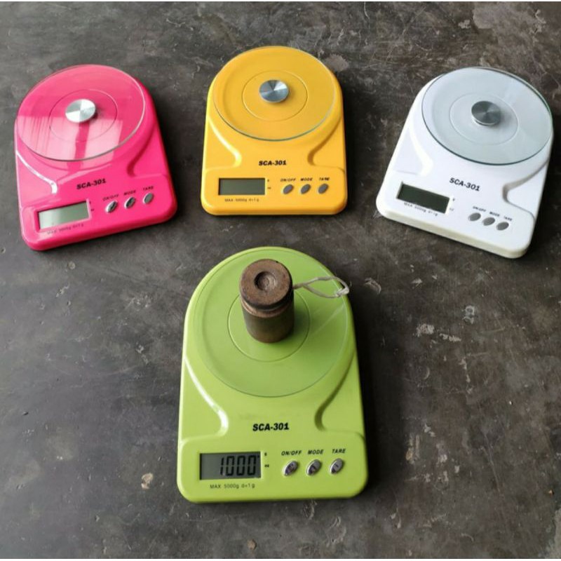 Jual Timbangan digital piring kaca 5 kg. | Shopee Indonesia