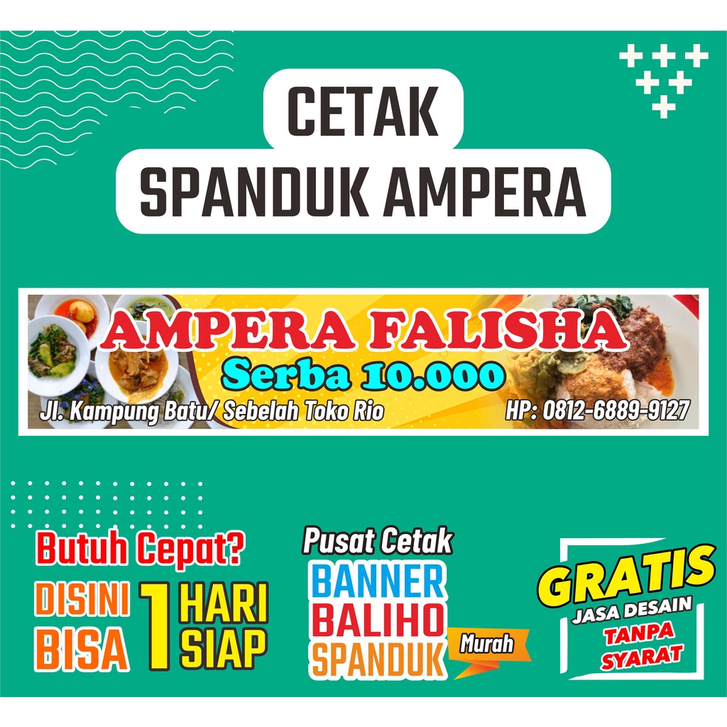 Jual Spanduk Ampera Spanduk Rumah Makan Spanduk Restoran Spanduk Cafe ...