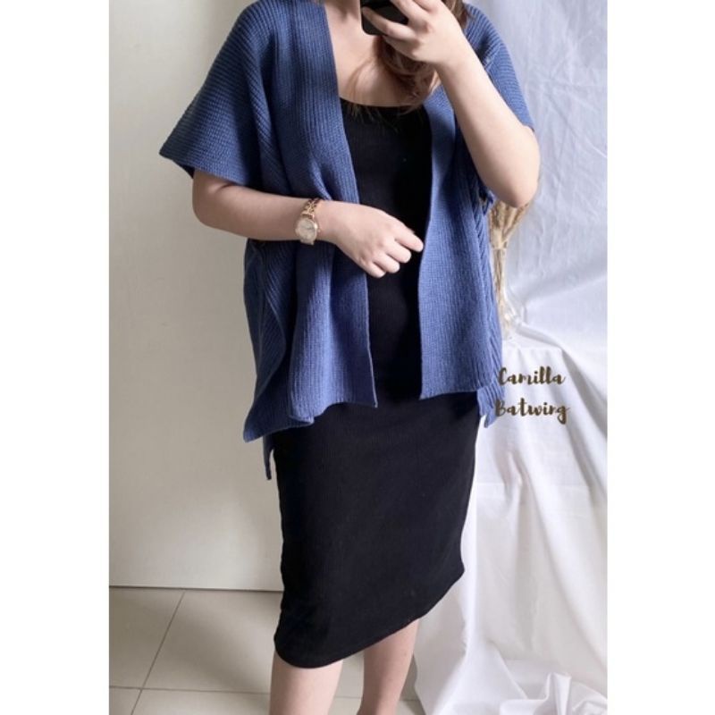 Jual CARDIGAN Rajut Oversize CAMILLA BATWING/Outer Cardy Rajut PREMIUM STORE09 MURAH | Shopee ...