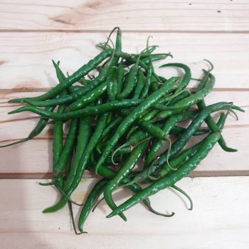 Jual CABE KERITING HIJAU / CABE KERITING IJO | Shopee Indonesia
