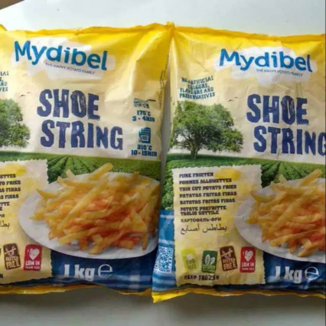 Jual KENTANG MYDIBEL SHOESTRING 1KG / FRENCH FRIES BELGIA | Shopee ...