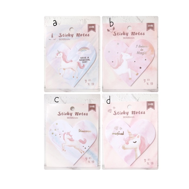 Jual Sticky Note Unicorn | Shopee Indonesia