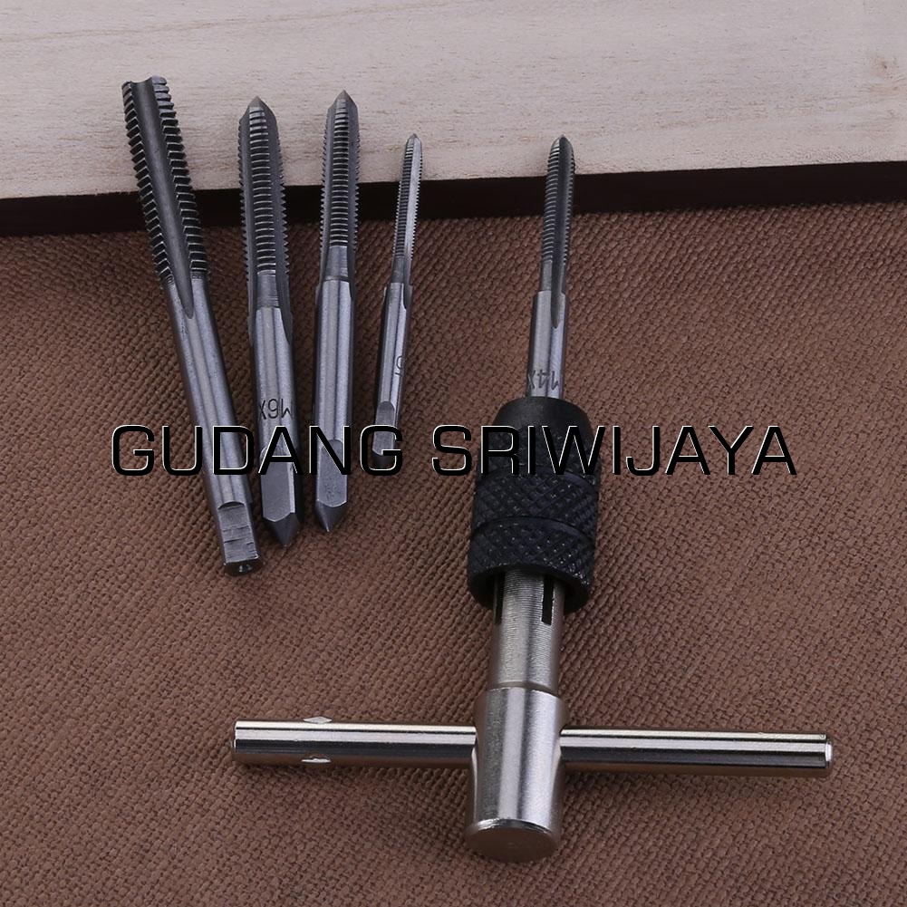 Jual HAND TAP SET + MATA BOR SENAI DRAT BAUT PEMBUAT DERAT ULIR BAUD ...