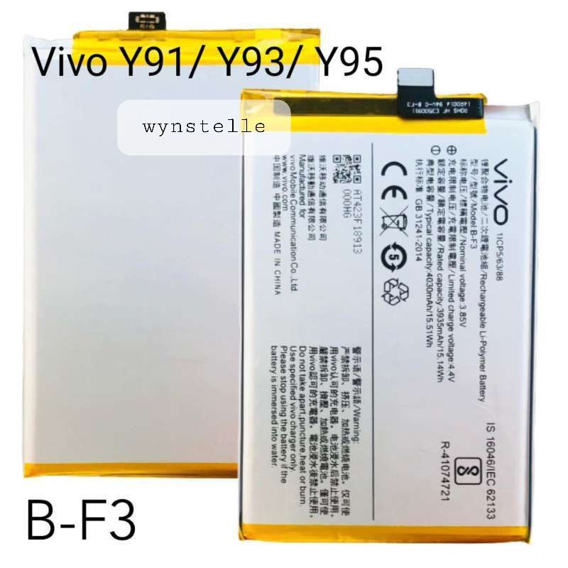 Jual VIVO Y91C - Baterai Batre Batrei Battery VIVO Y91C BF3 ORIGINAL ...