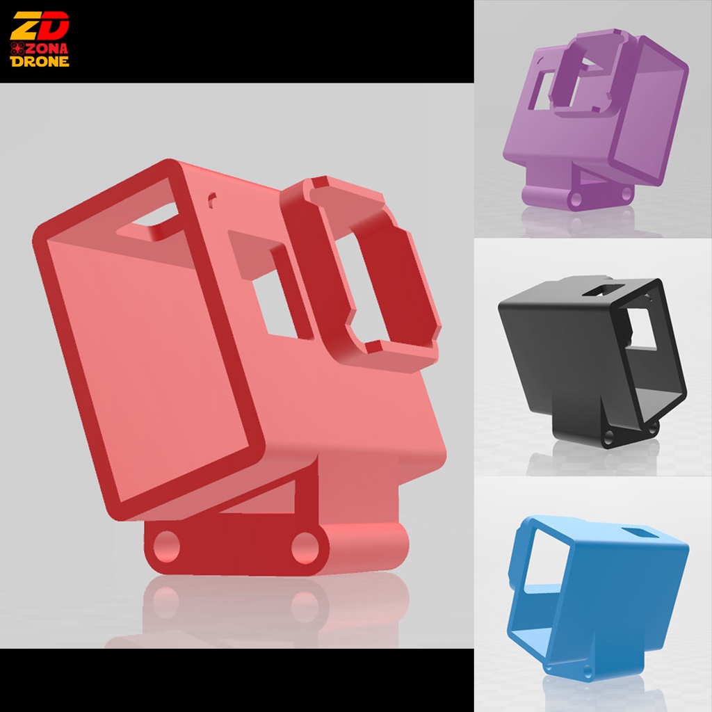 Jual Talystmachine 5 Inch Gopro Hero 5 6 7 Mount FPV Drone 3D Print ...