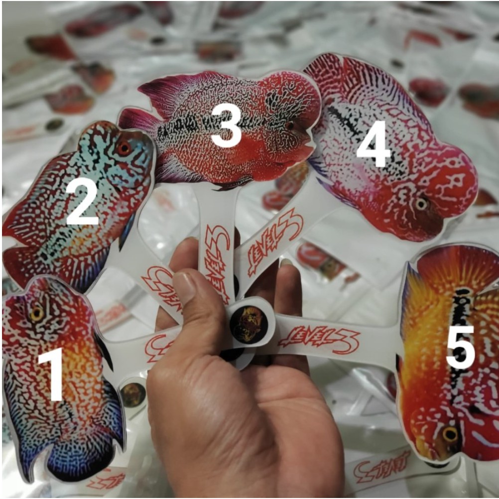 Jual Wayang louhan wayangan untulan ikan louhan aclyric tebal besar ...