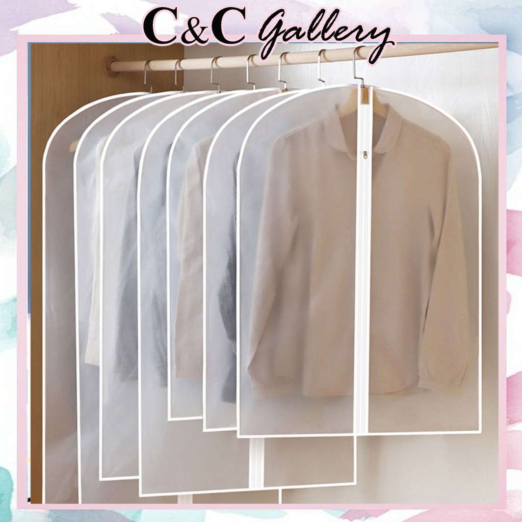 Jual COVER BAJU RESLETING PEVA / SARUNG BAJU / COVER GANTUNGAN BAJU ...
