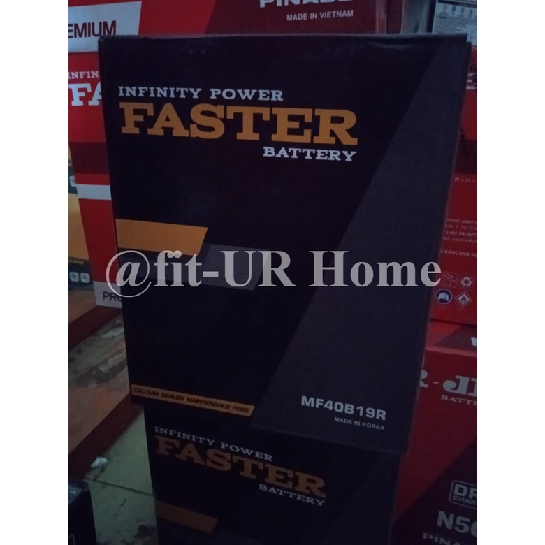 Jual Aki Mobil FASTER MF 40B19R/NS40Z, 40B19L/NS40ZL Aki Kering ...